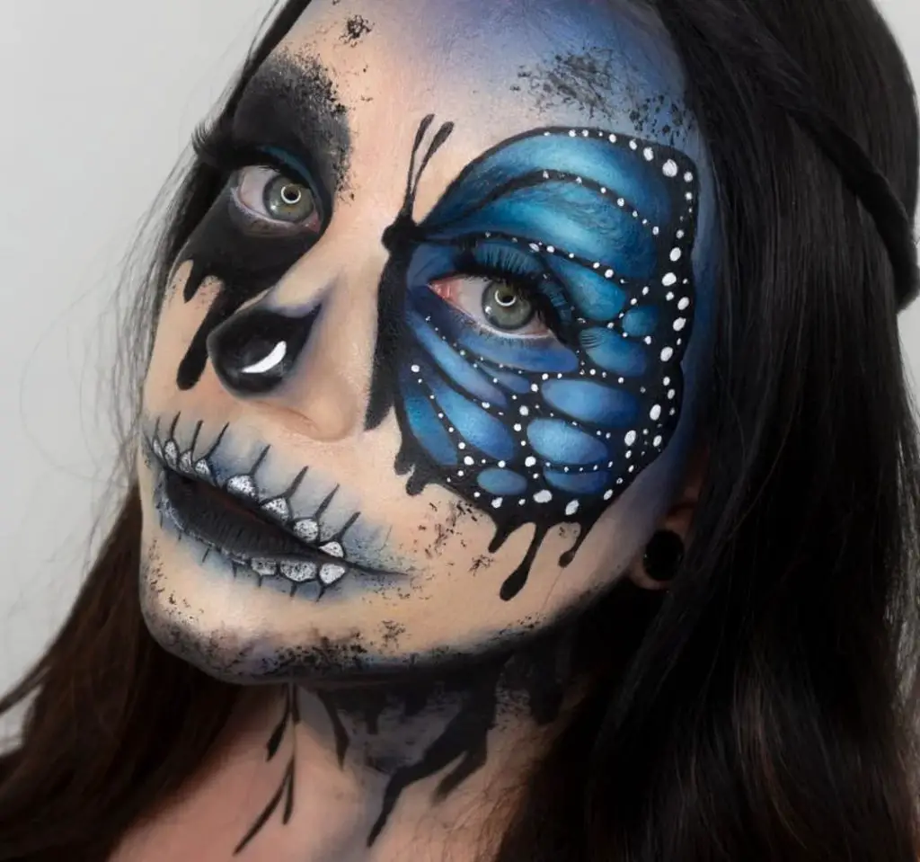 Halloween Face Art: 29 Easy and Creative Ideas for Men, Kids, and ...