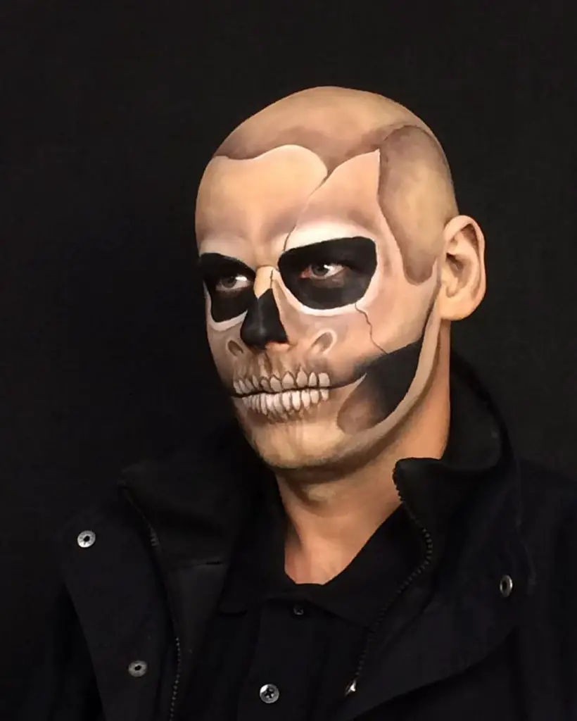 Halloween Face Art: 29 Easy and Creative Ideas for Men, Kids, and ...