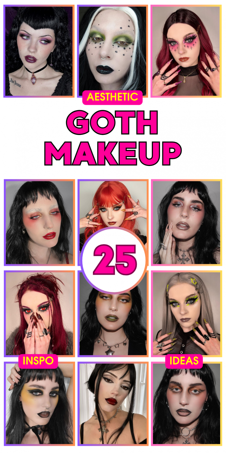 25 Goth Makeup Ideas: From Subtle to Glamorous Looks