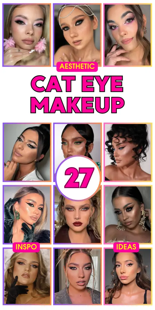 27 Cat Eye Makeup Ideas: Smokey, Soft Glam, and Vintage Looks for Every ...