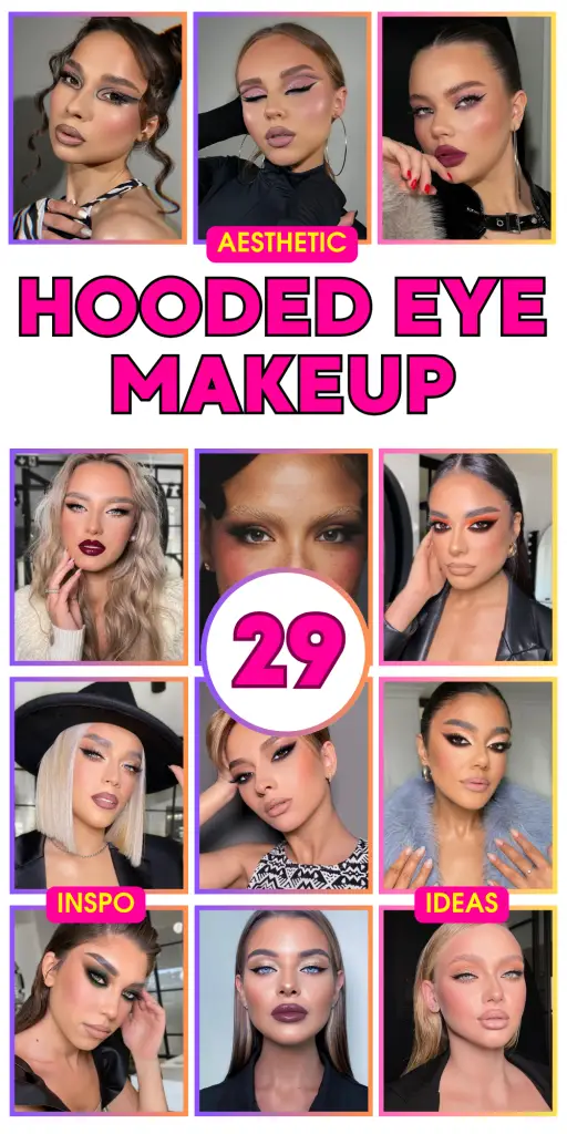 29 Hooded Eye Makeup Ideas: Easy Tutorials, Smokey Looks, and Soft Glam ...
