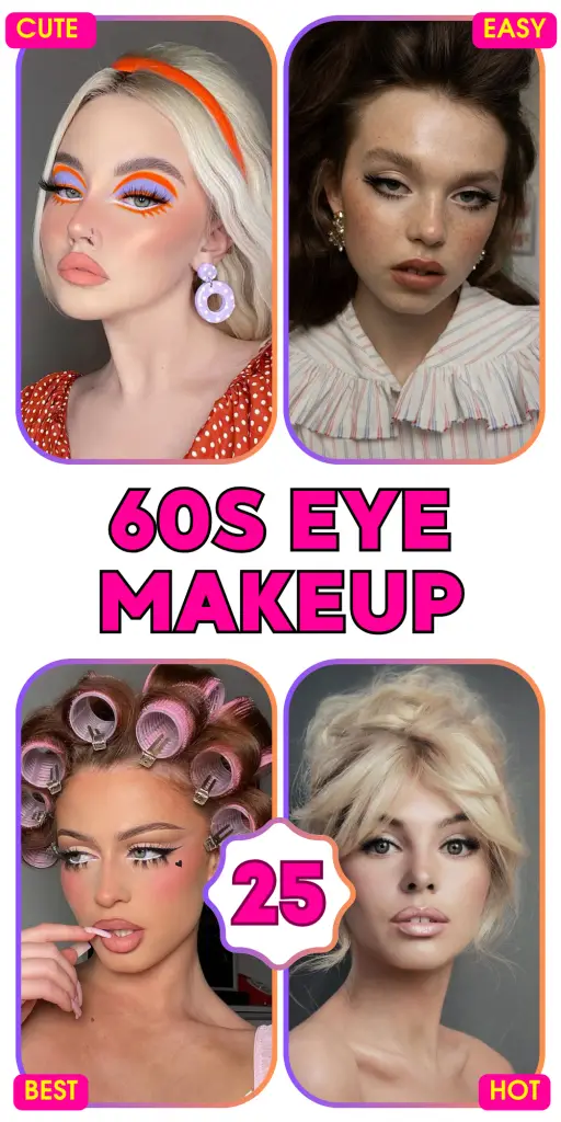 25 Ideas for 60s Eye Makeup: Retro Tutorials and Modern Twists
