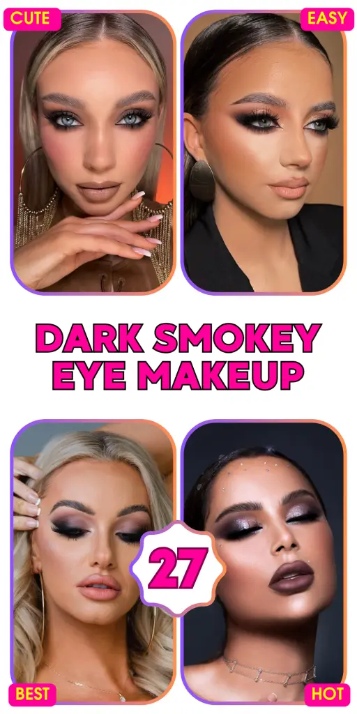 27 Dark Smokey Eye Makeup Ideas - Step-by-Step Tutorials for Every ...