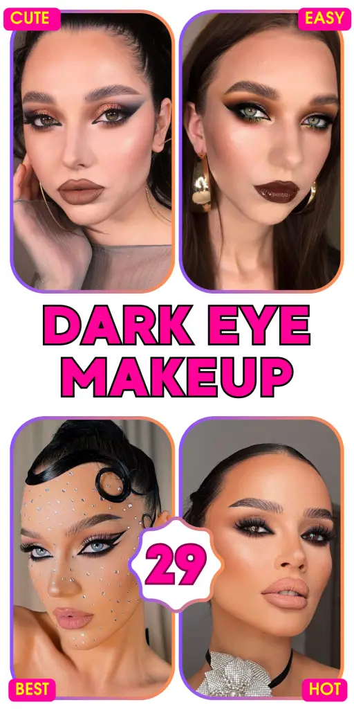 Dark Eye Makeup: 29 Ideas for Smokey, Bold, and Dramatic Looks