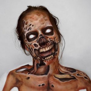 29 Zombie Makeup Ideas: Easy, Realistic, and Creative Tutorials for ...