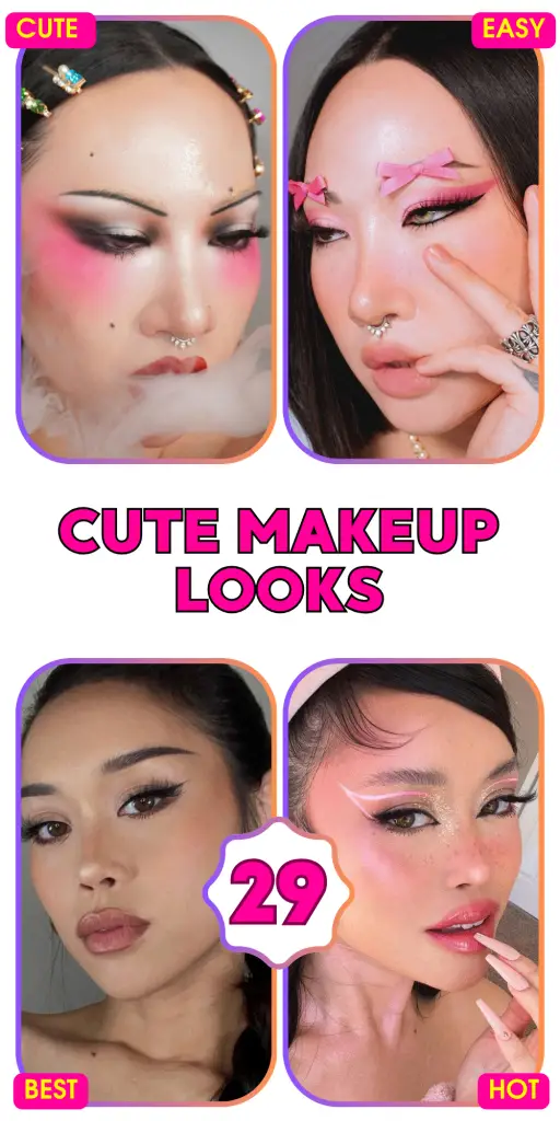 29 Cute Makeup Looks: Natural, Colorful, and Easy Ideas for Every Occasion