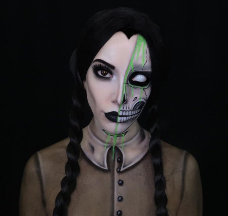 27 Easy Wednesday Addams Makeup Ideas: Tutorials and DIY Inspiration ...