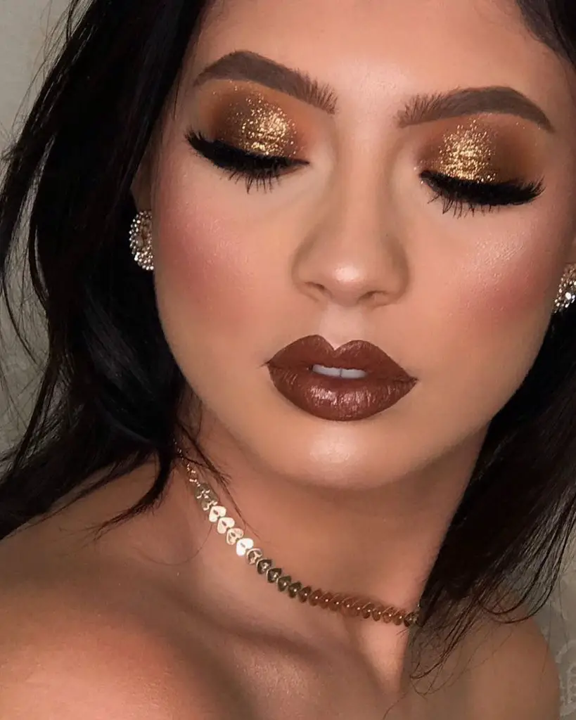31 Stunning Gold Eye Makeup Looks - Perfect for Weddings, Prom, and ...