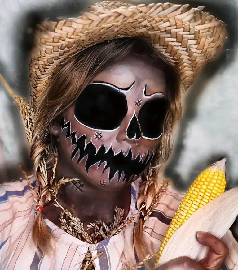 27 Scary Scarecrow Makeup Ideas for Women: Easy and Spooky Halloween ...