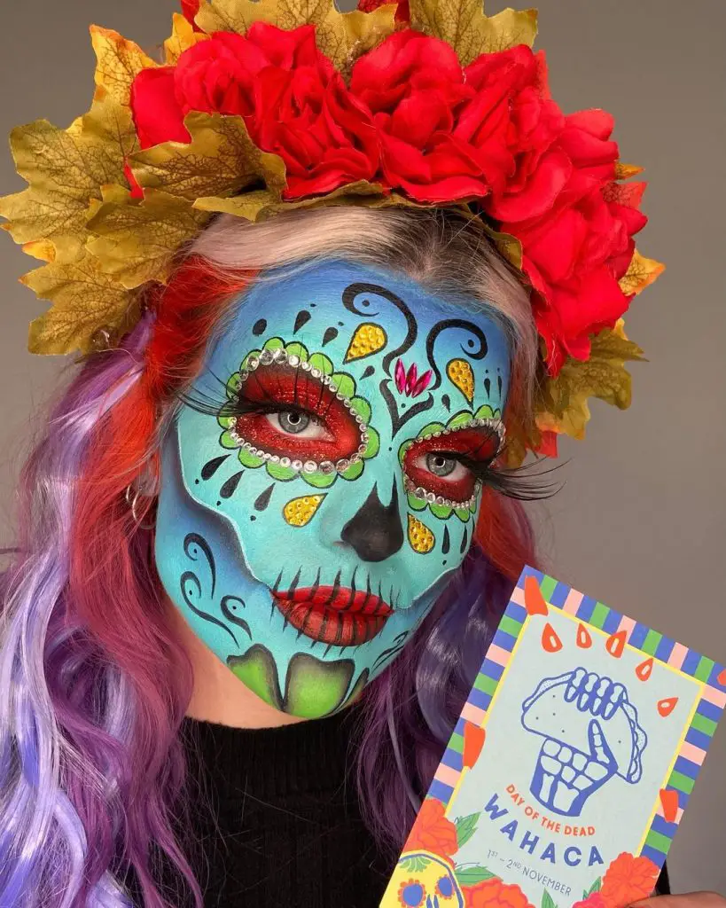 25 Candy Skull Makeup Ideas: Easy and Colorful Designs for Halloween