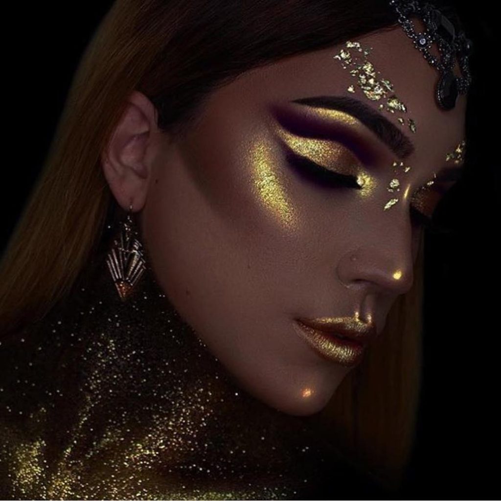 31 Stunning Gold Eye Makeup Looks - Perfect for Weddings, Prom, and ...