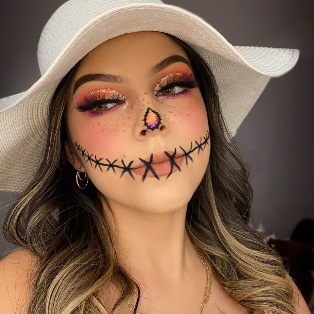 25 Scarecrow Makeup Ideas: Cute and Easy Halloween Looks for Women and Kids