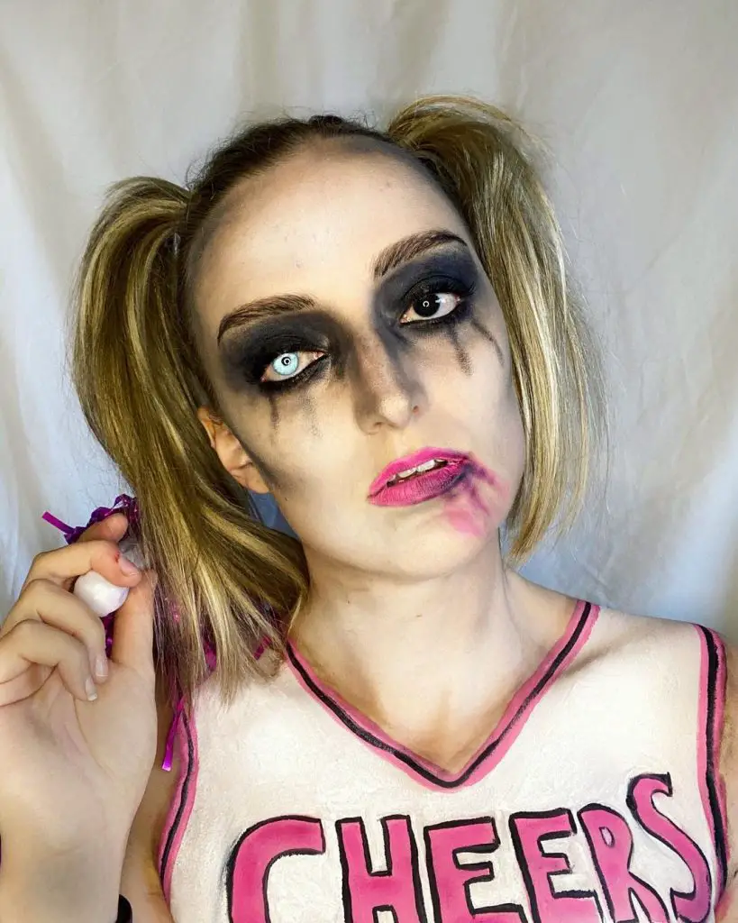 25 Zombie Cheerleader Makeup Ideas: Easy and Creative Looks for Halloween