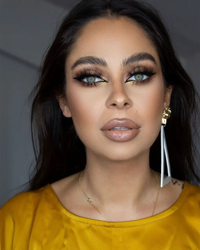31 Stunning Gold Eye Makeup Looks - Perfect for Weddings, Prom, and ...