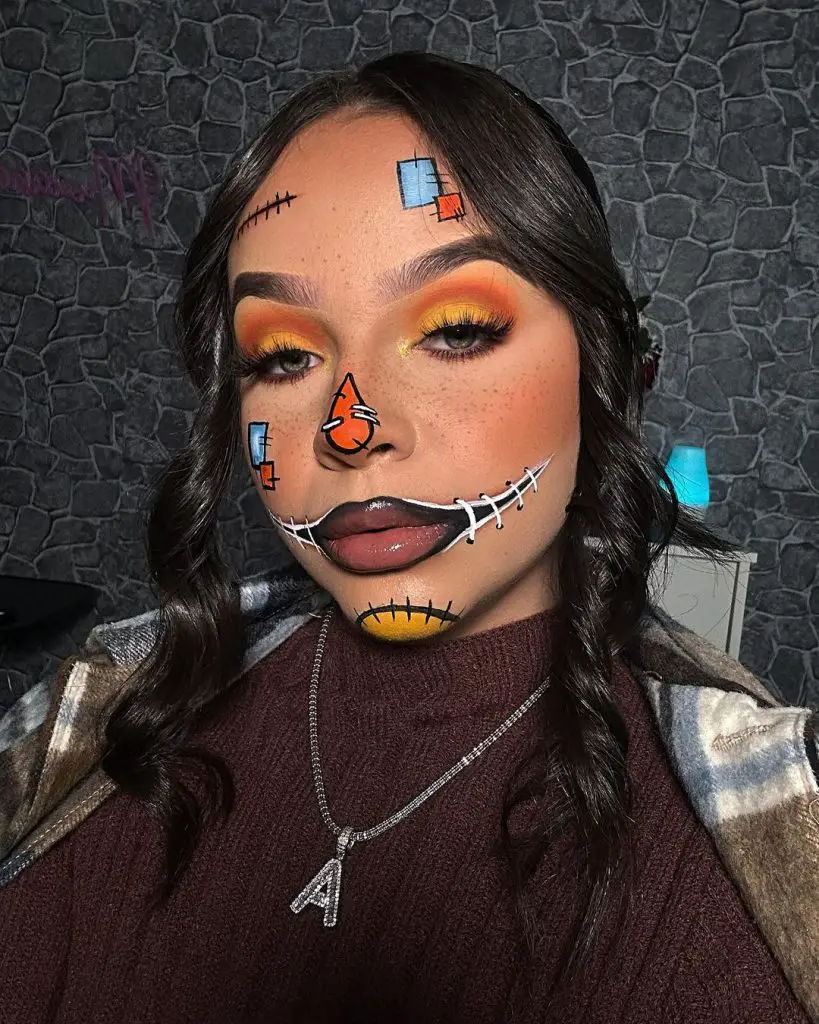 25 Scarecrow Makeup Ideas: Cute and Easy Halloween Looks for Women and Kids