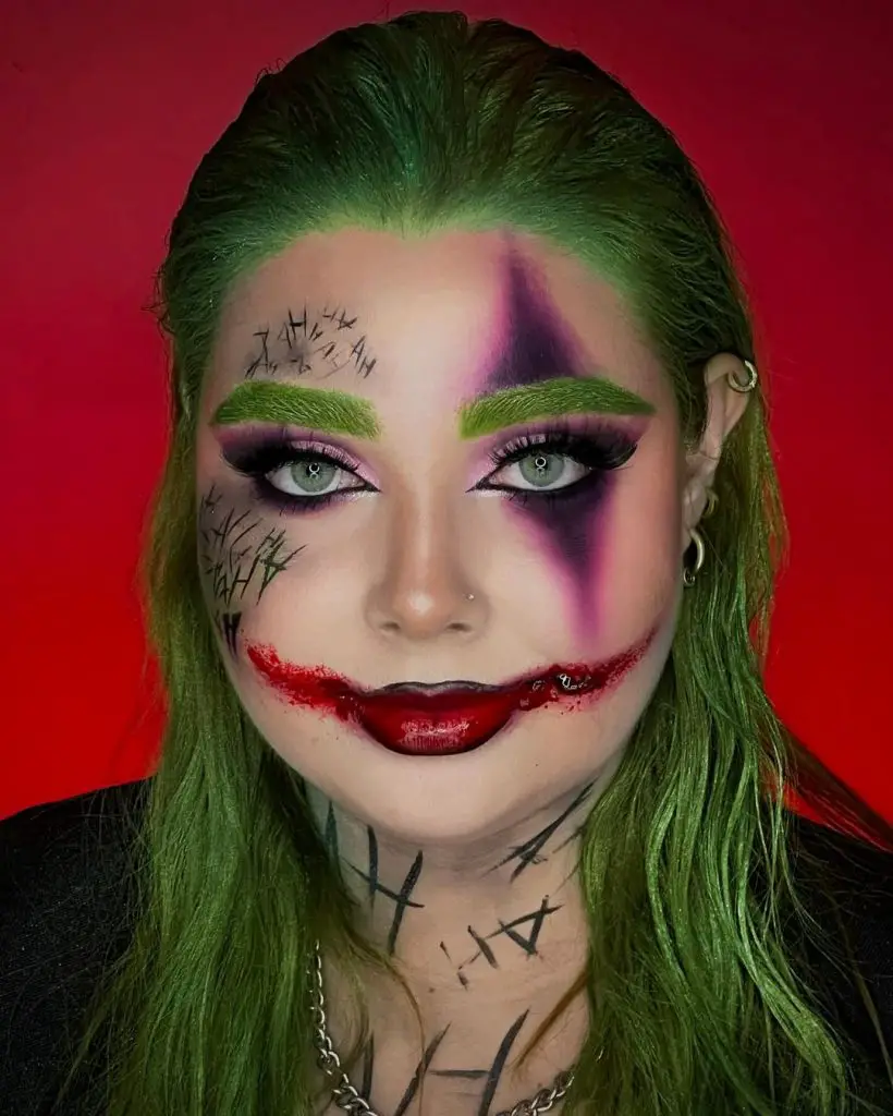 27 Joker Face Makeup Ideas for Women: Easy and Fun Halloween Tutorials