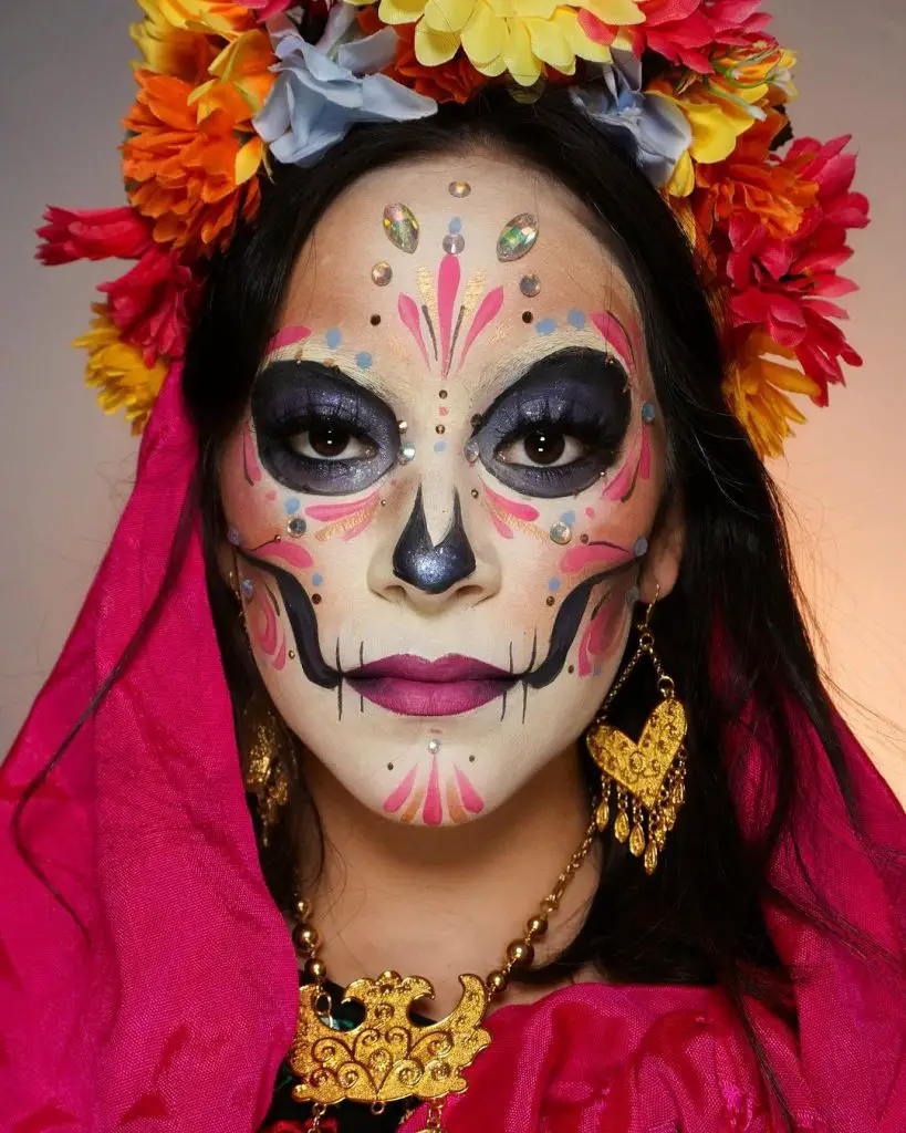 Catrina Makeup: 25 Stunning and Easy Ideas for a Mexican Halloween Look