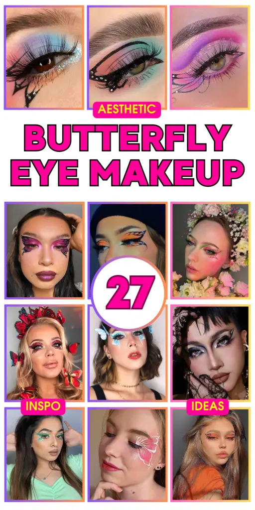 Butterfly Eye Makeup: 27 Creative and Easy Ideas for Stunning Looks and ...