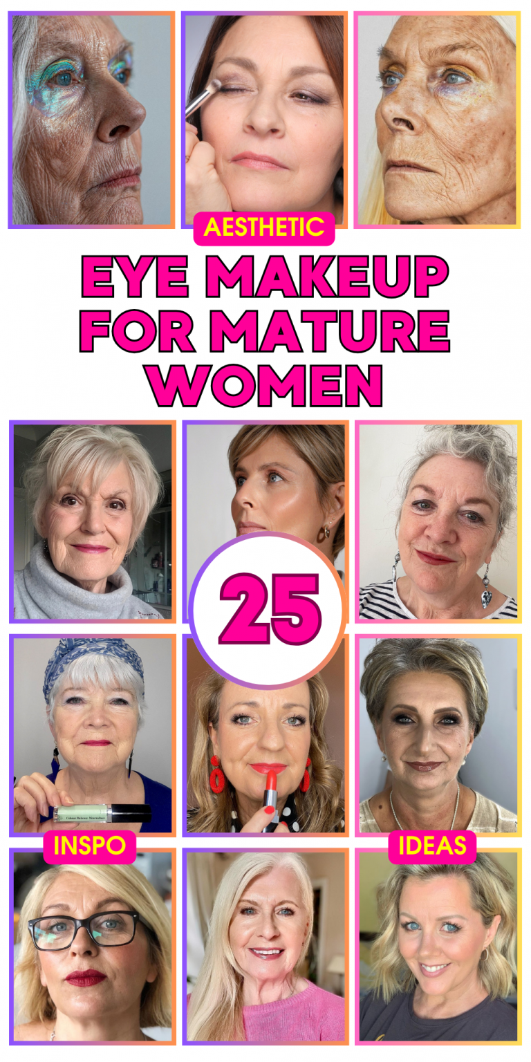 Eye Makeup for Mature Women: 25 Ideas and Tips for Flattering Looks