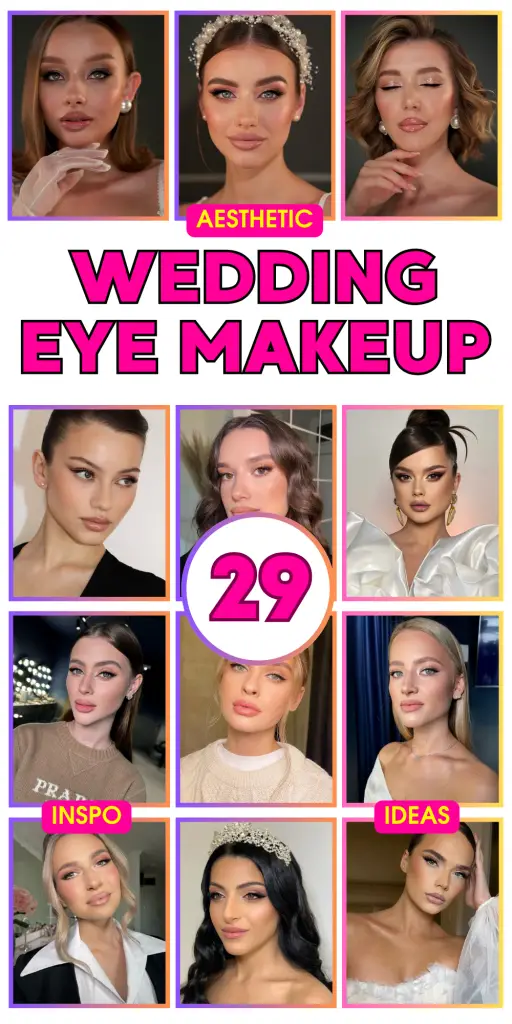 Wedding Eye Makeup: 29 Beautiful Ideas and Tutorials for Every Bride