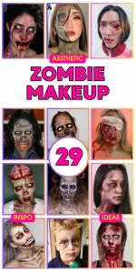 29 Zombie Makeup Ideas: Easy, Realistic, and Creative Tutorials for ...