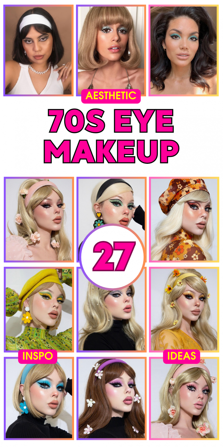 70s Eye Makeup: 27 Groovy Ideas - Disco, Hippie, and Glam Looks with ...