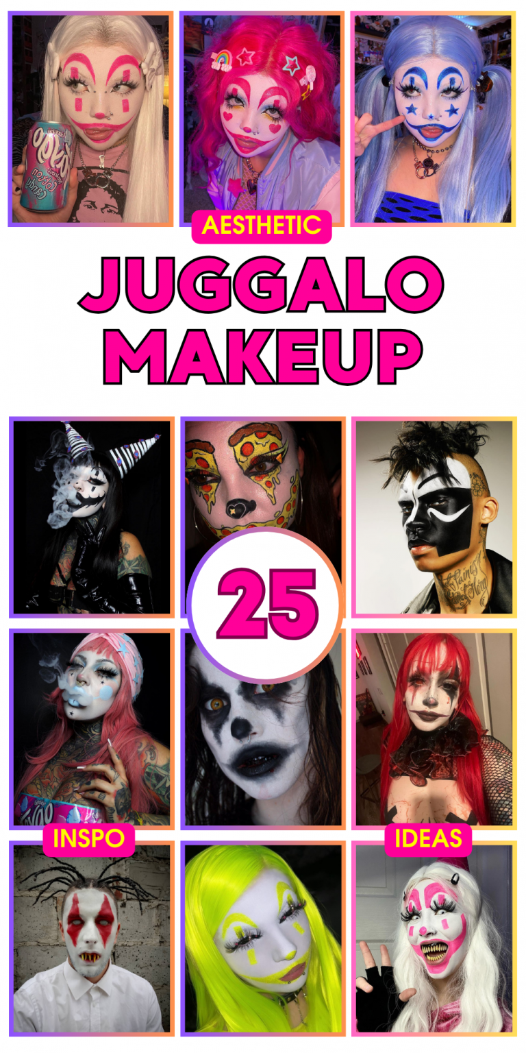 25 Creative Juggalo Makeup Ideas: Bold and Unique Looks for Men and Women