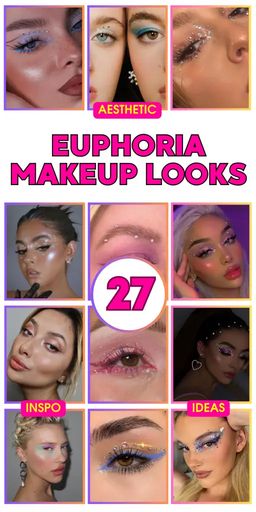 27 Euphoria Makeup Looks: Inspired by Maddie, Jules, Rue, and Cassie ...