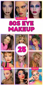 80s Eye Makeup: 25 Bold Ideas - Easy Tutorials, Glam Rock Looks, and More