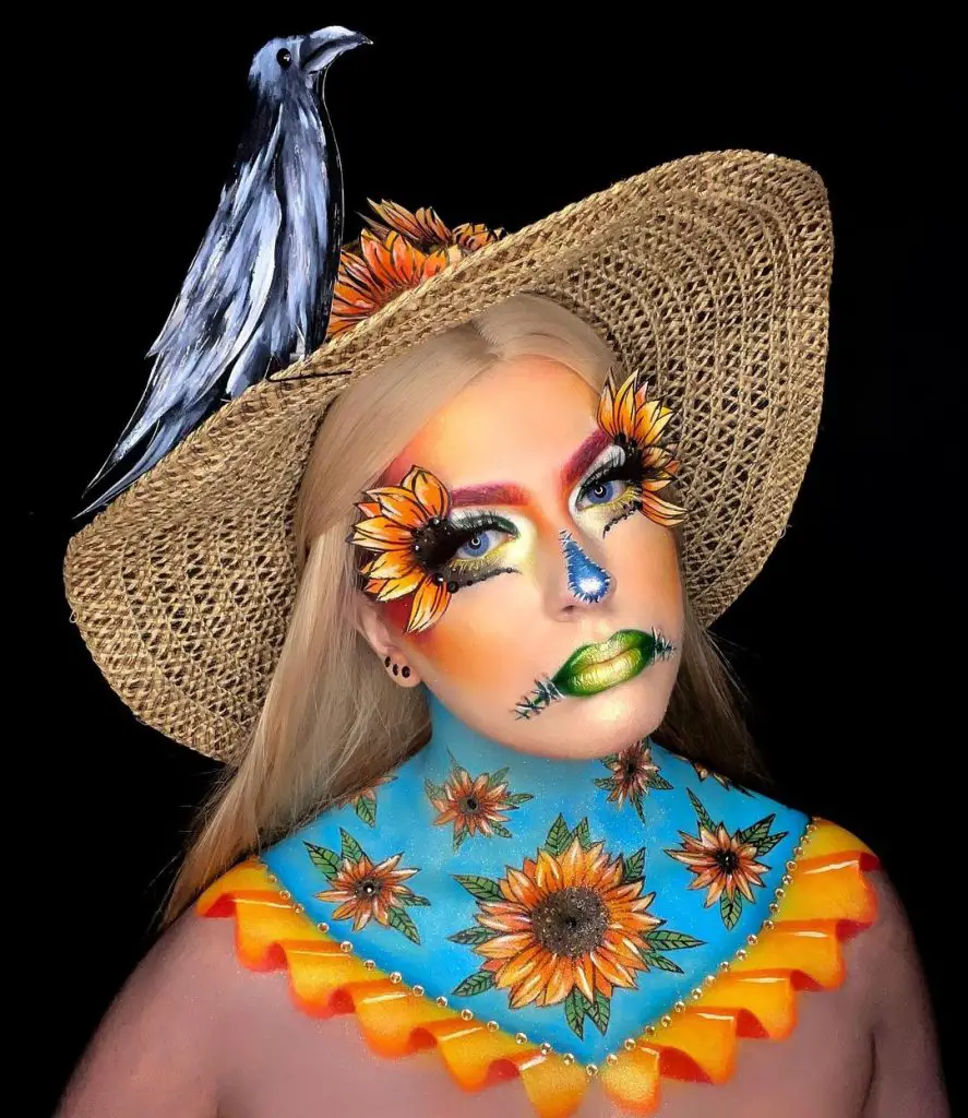 25 Scarecrow Makeup Ideas: Cute and Easy Halloween Looks for Women and Kids