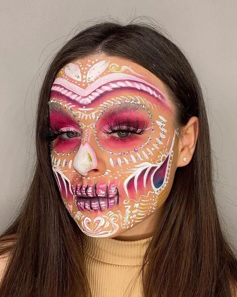 27 Sugar Skull Makeup Ideas: Easy and Pretty Tutorials for Women