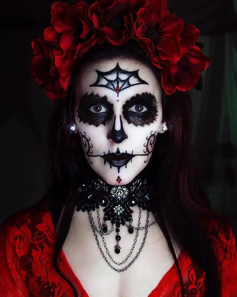 27 Sugar Skull Makeup Ideas: Easy and Pretty Tutorials for Women