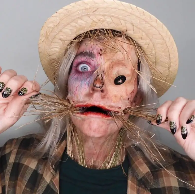 27 Scary Scarecrow Makeup Ideas for Women: Easy and Spooky Halloween ...