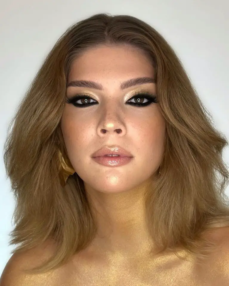 31 Stunning Gold Eye Makeup Looks - Perfect for Weddings, Prom, and ...