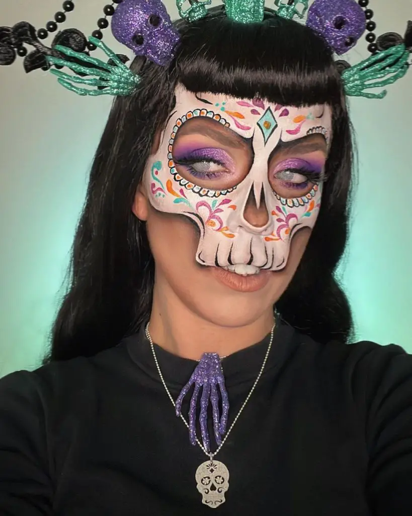 27 Sugar Skull Makeup Ideas: Easy and Pretty Tutorials for Women