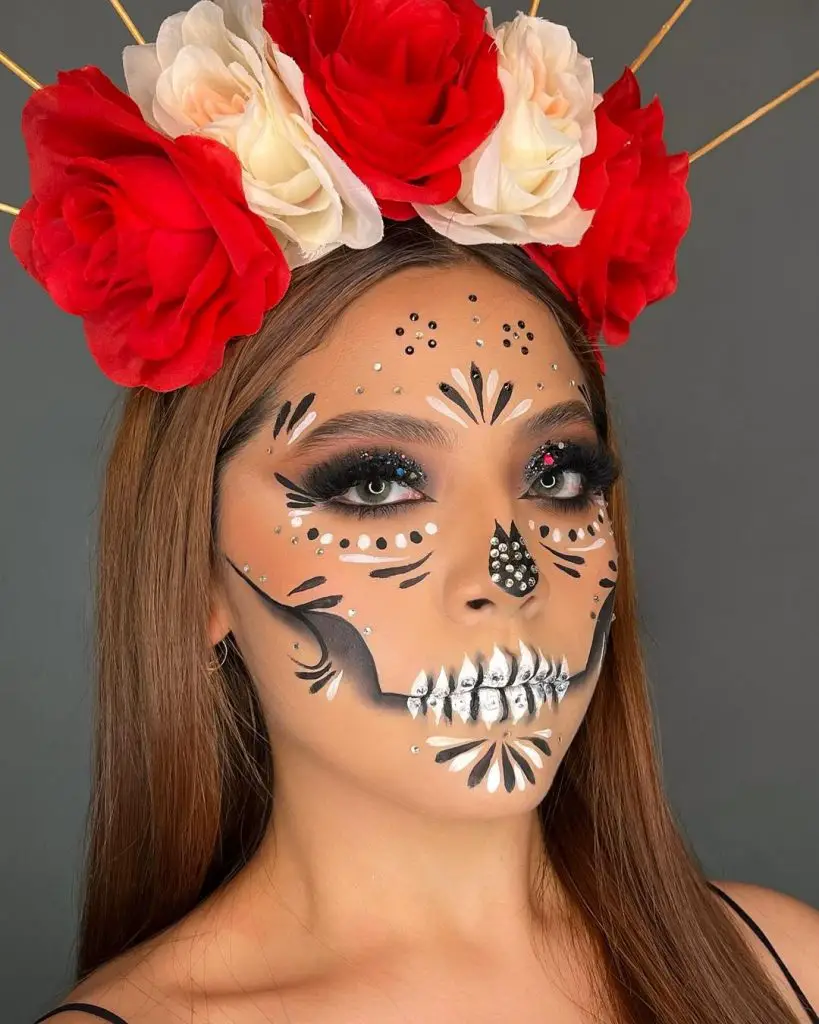 Catrina Makeup: 25 Stunning and Easy Ideas for a Mexican Halloween Look