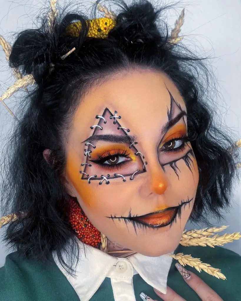 25 Scarecrow Makeup Ideas: Cute and Easy Halloween Looks for Women and Kids