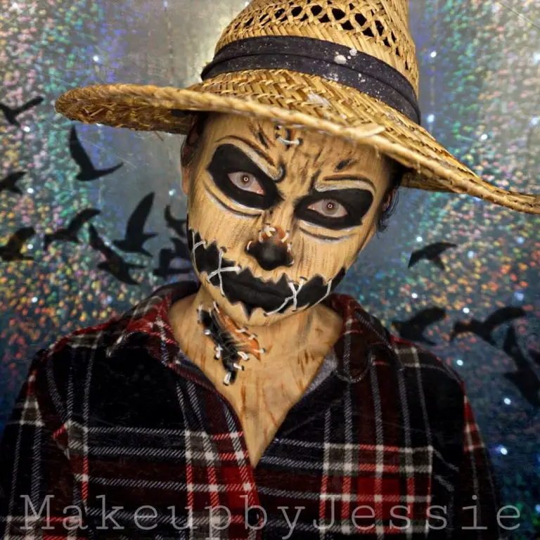 27 Scary Scarecrow Makeup Ideas for Women: Easy and Spooky Halloween ...