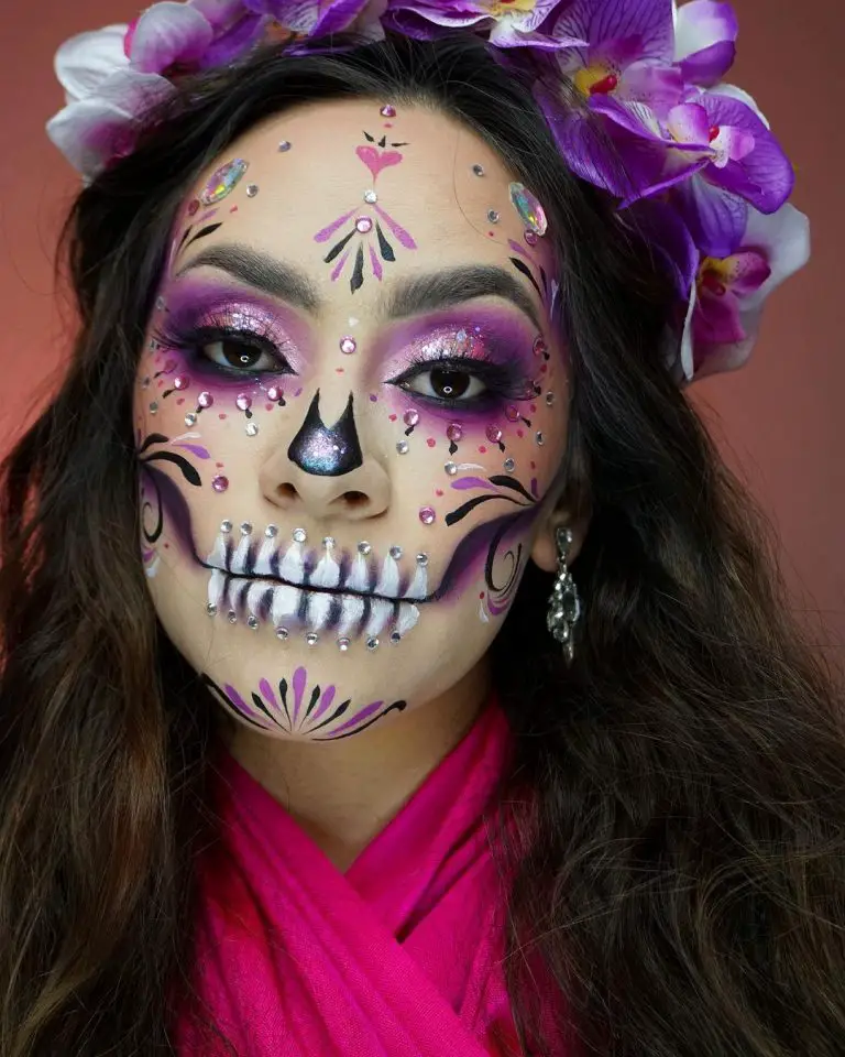 Catrina Makeup: 25 Stunning and Easy Ideas for a Mexican Halloween Look