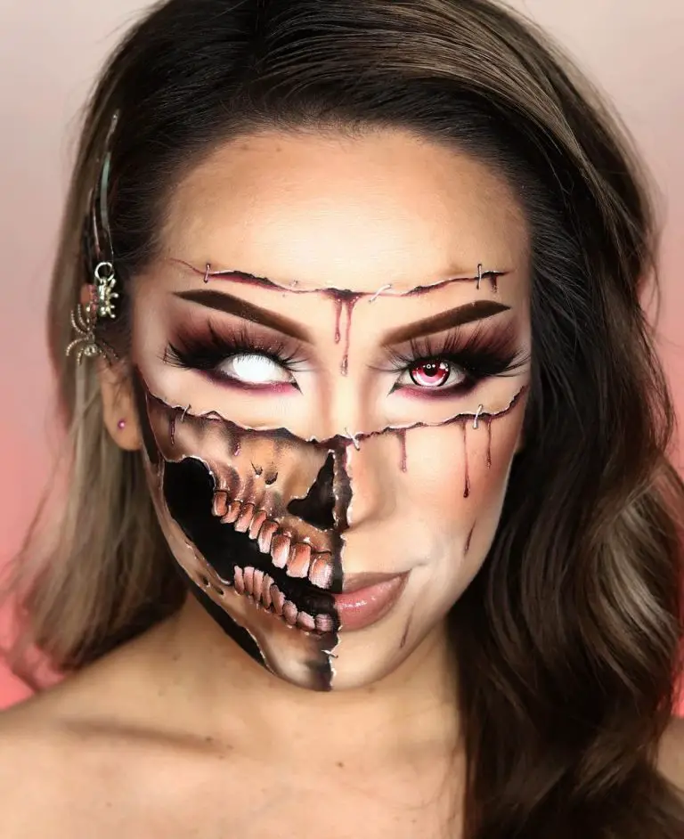 29 Skull Makeup Ideas: Easy and Aesthetic Tutorials for Halloween