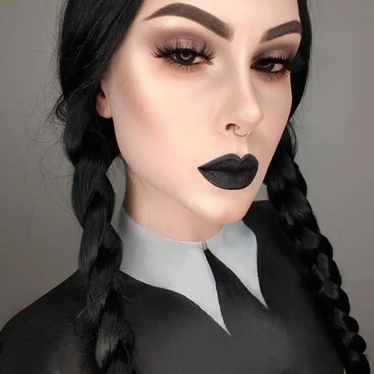 27 Easy Wednesday Addams Makeup Ideas: Tutorials and DIY Inspiration ...