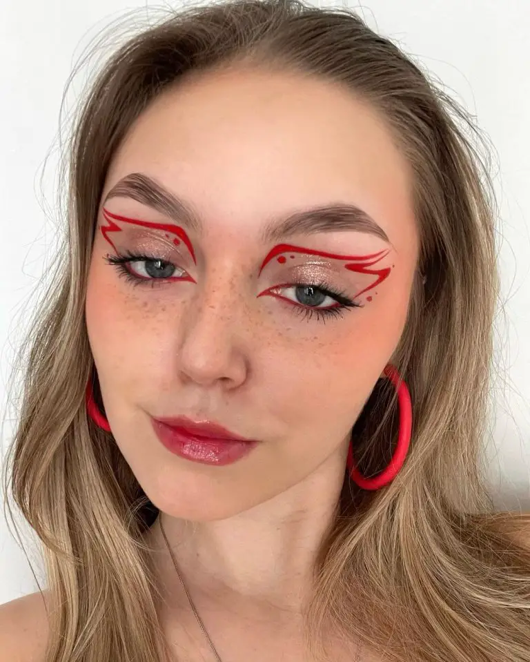 Red Eye Makeup: 29 Ideas for Bold, Subtle, and Smokey Looks - Step by ...