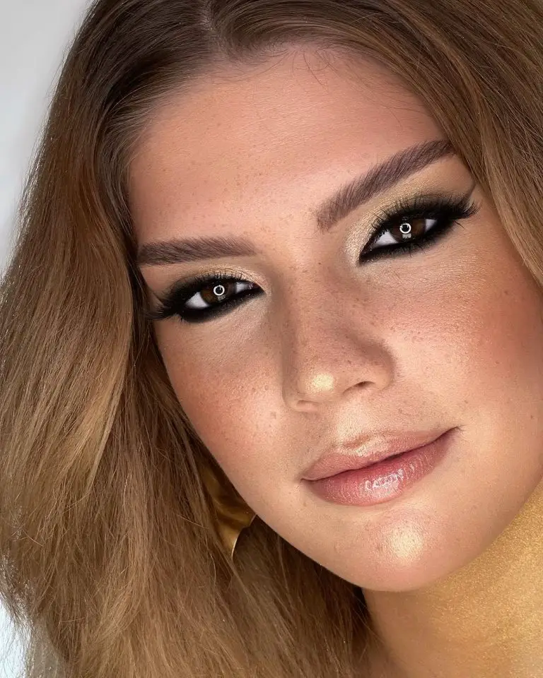 31 Stunning Gold Eye Makeup Looks - Perfect for Weddings, Prom, and ...
