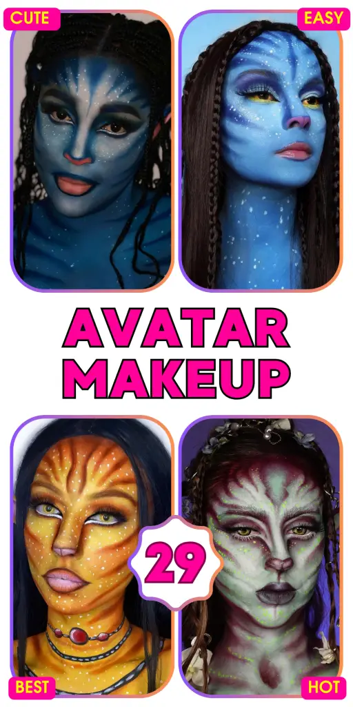 29 Stunning Avatar Makeup Ideas: Easy Tutorials for Halloween and Cosplay