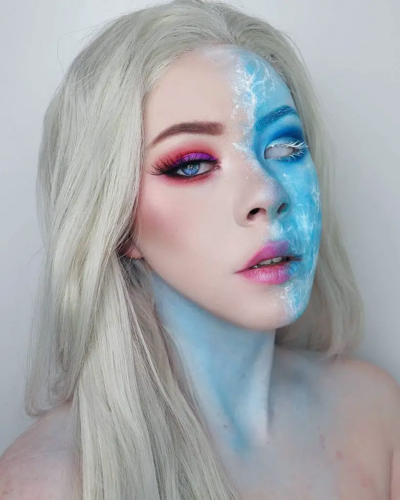 25 Enchanting Elsa Makeup Ideas: Transform into the Ice Queen - owixiwo.com