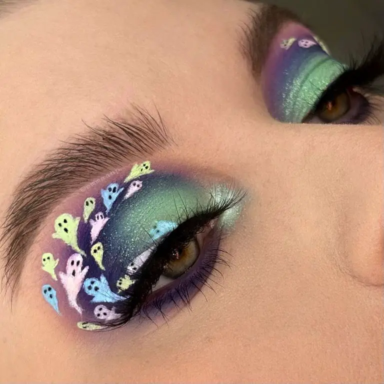 25 Ghost Makeup Ideas: Easy, Pretty, and Spooky Looks for Halloween