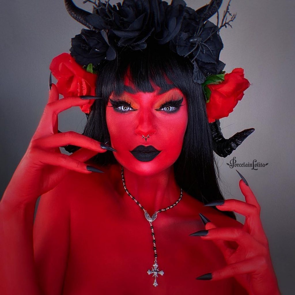 27 Sinister Demon Makeup Ideas: Dark and Easy Looks for Halloween