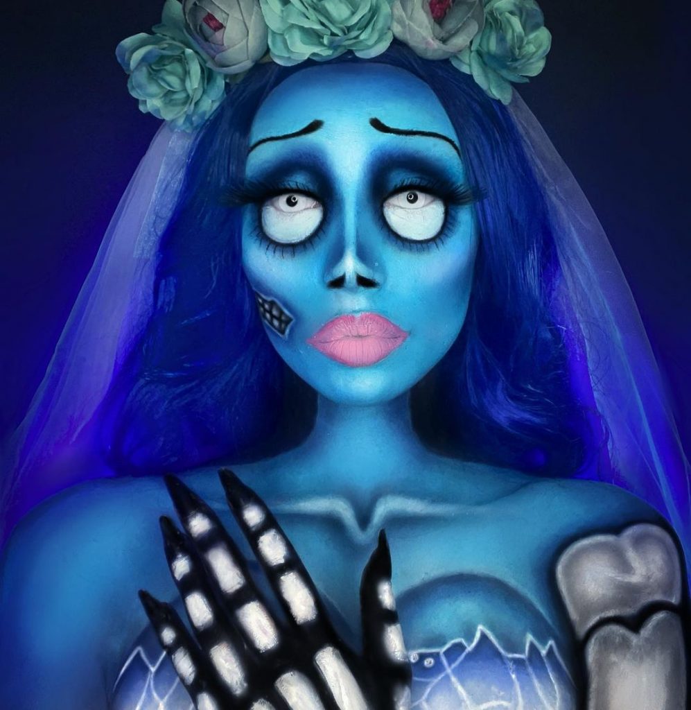 27 Easy Corpse Bride Makeup Ideas: Spooky and Creative Halloween Looks ...