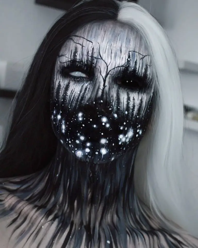 Terrifying Makeup: 27 Ideas for Halloween and Beyond