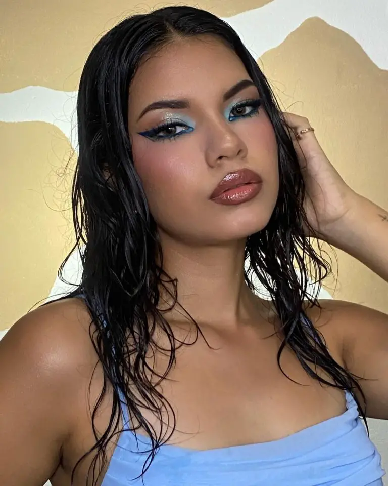 Wet Makeup: 27 Creative and Dewy Ideas for Natural and Editorial Looks